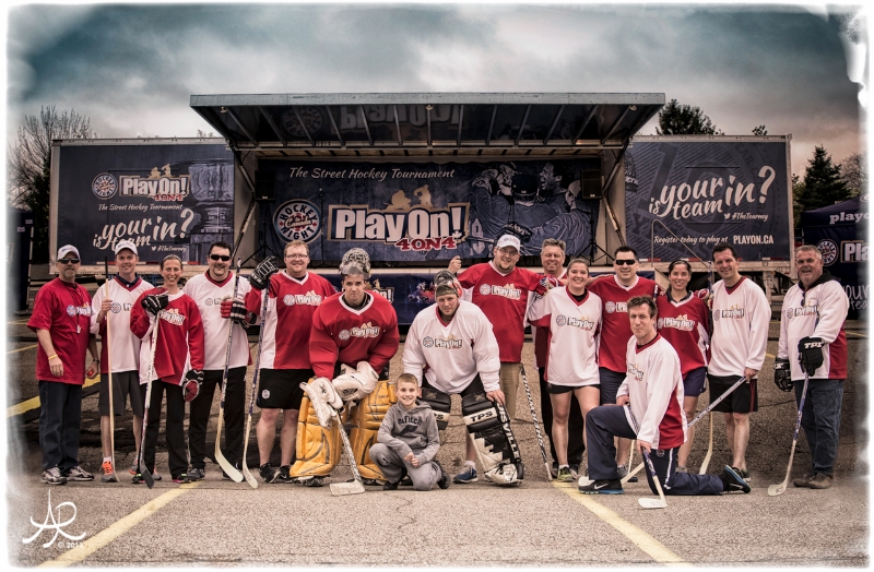 HNIC Play On 4 on 4 Street Hockey May 11th, 2013 – Aerial Promotions.ca
